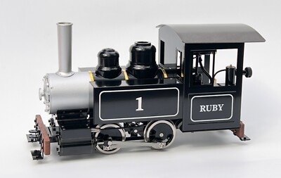 Accucraft CS202-BL Ruby #1 (2022 Edition), Black, Live-Steam, RTR ...