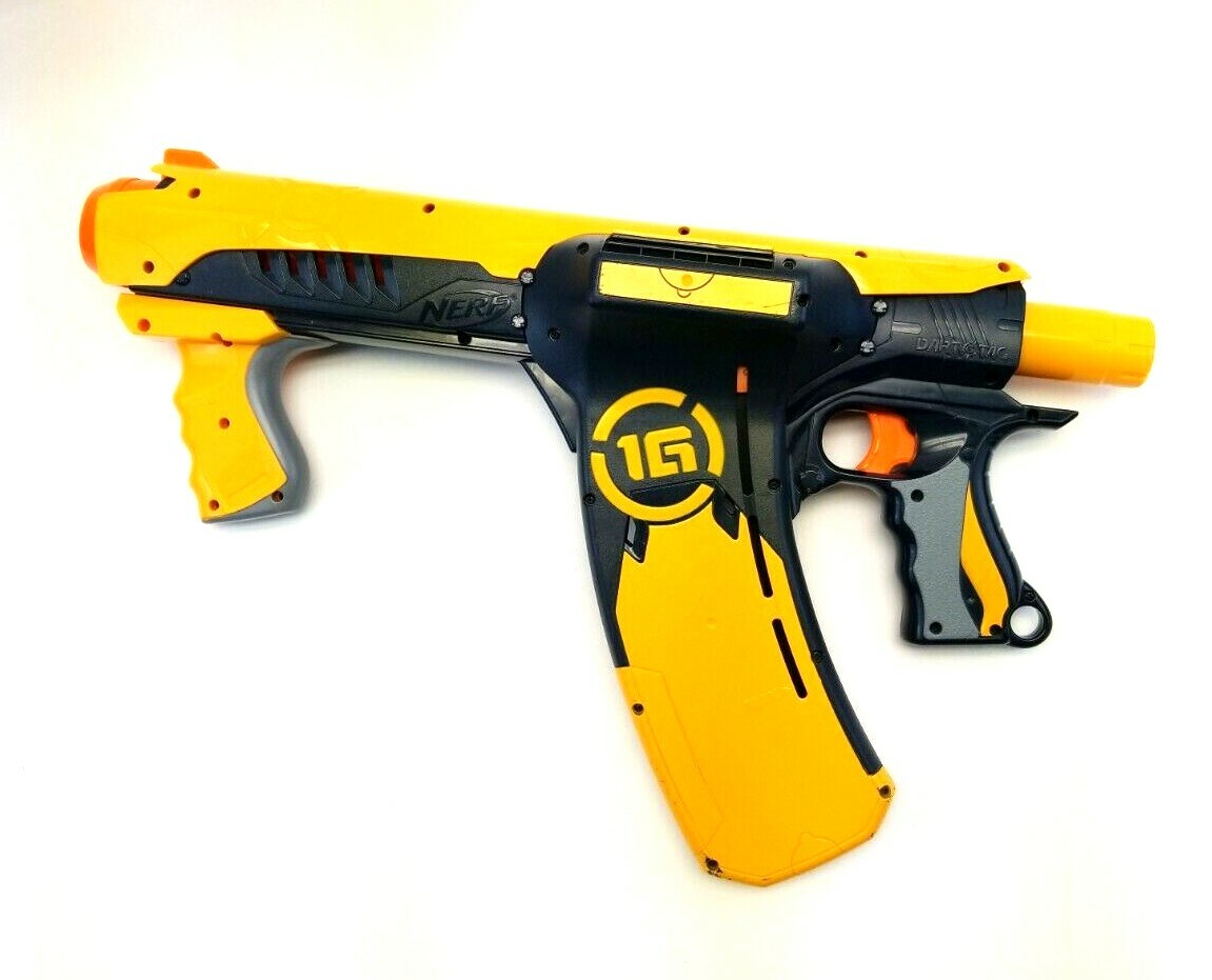 Nerf 1G Dart Tag Quick 16 Blaster Gun Great Working Condition | eBay