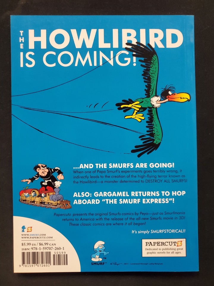 The Smurfs Volume 6 The Smurfs and the Howlibird TPB Papercutz 2011 | eBay