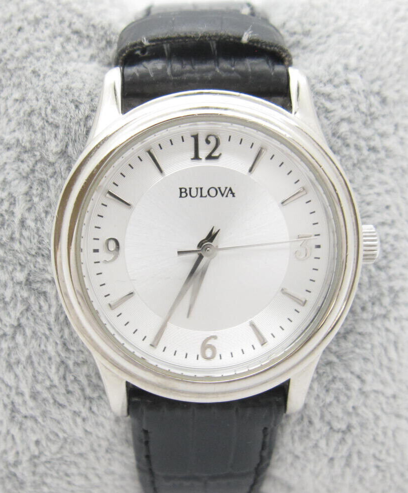 Women's Bulova Quartz Water Resistant Analog 32mm Dial Watch (D806 ...