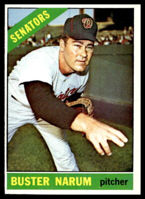 1966 Topps #274 Buster Narum Washington Senators VG-VGEX | eBay