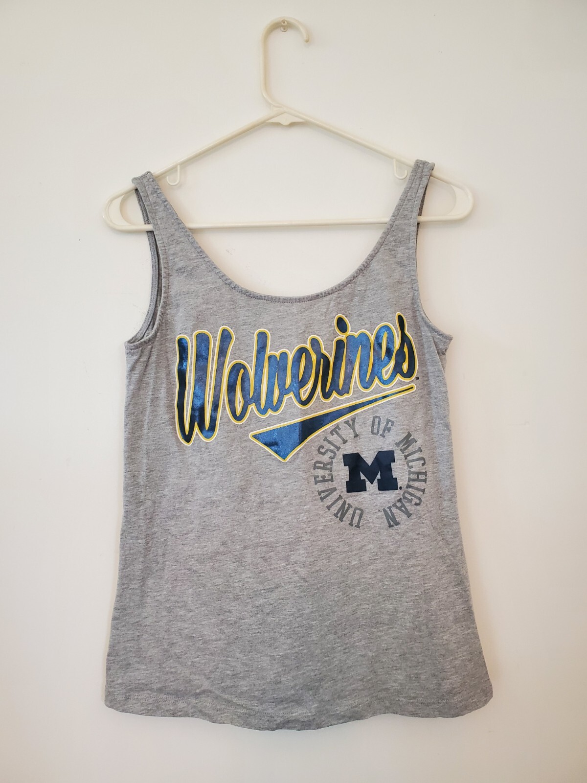 michigan wolverines Womens Tank Top Size S