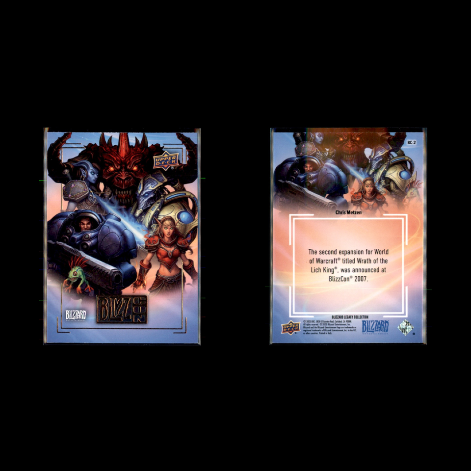 2023 Blizzard Legacy Collection BlizzCon Complete Set 15 Cards BC1-BC ...