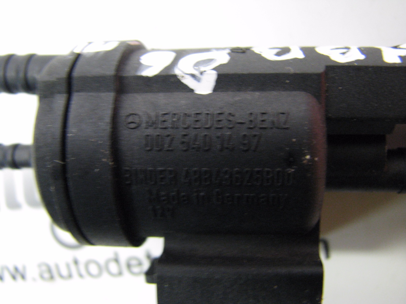 Mercedes A-B class W169-W245 vacuum valve solenoid A0025401497 used ...