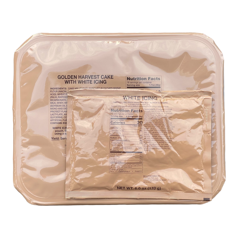 Military Surplus MRE Tray Packs, Variety of Flavors, Unitized Group ...