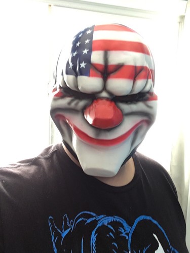 Gaya Masque Payday 2 Dallas en Vinyl Face Mask for sale online | eBay