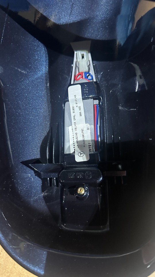 Mercedes W163 ML M class - Mirror housing left 1638100179 NEW NOS | eBay UK