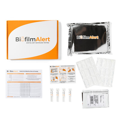 Dental Unit Waterline HPC Test Kit w/ Included Lab Results Biofilm ...