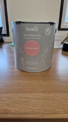 Dunelm Sugar Rose Matt Emulsion Paint 2.5ltrs | eBay UK