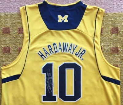 Tim Hardaway Jr. Signed Autograph Michigan Wolverines Jersey NCAA NBA ...