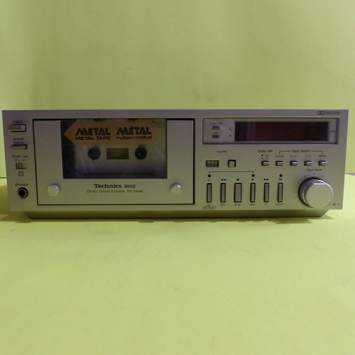 Technics RS M02 Direct Drive Cassette Deck -- Made In Japan | eBay