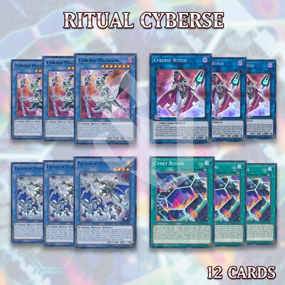 RITUAL CYBERSE DECK 12 | MP19 | MAGICIAN WITCH PALADIN CYNET YuGiOh🔥 | eBay