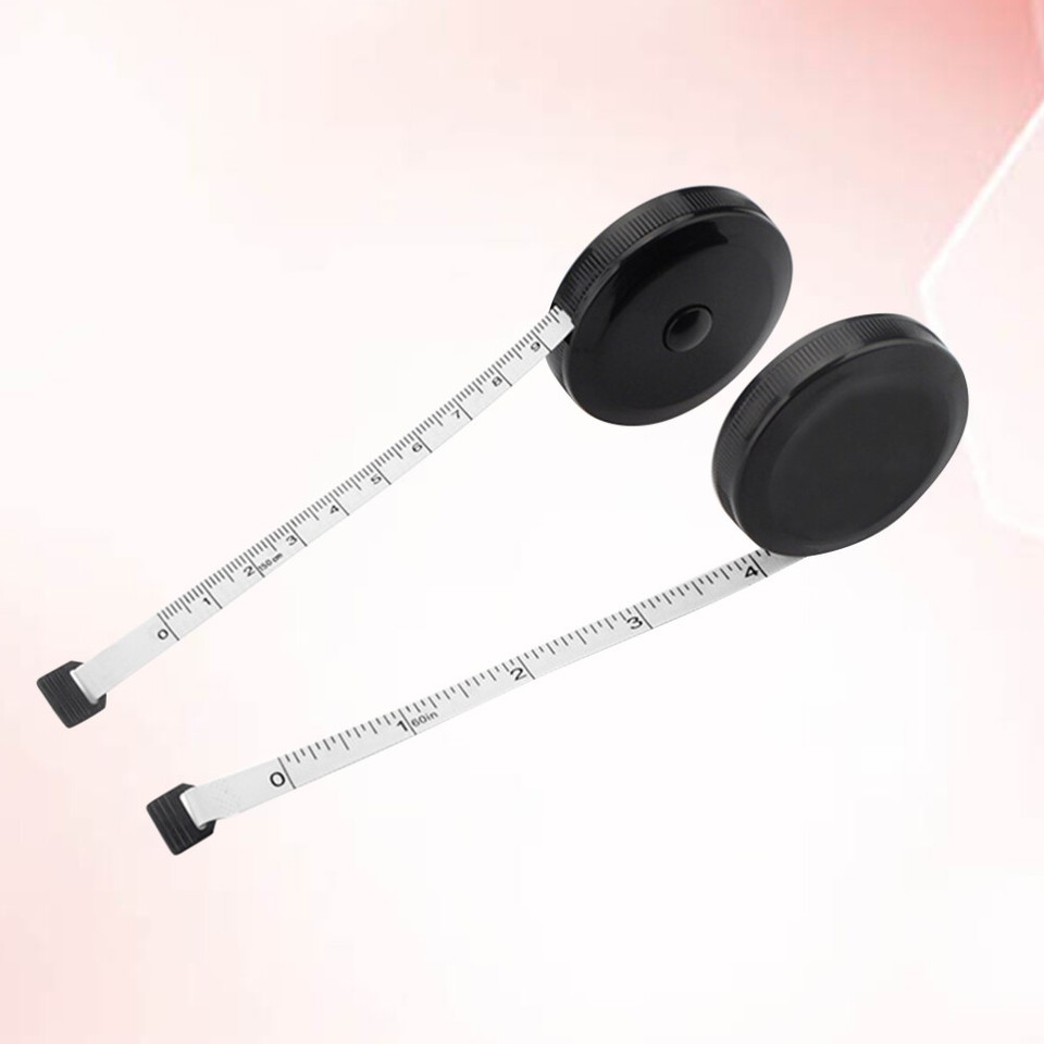 2 Pcs Mini PVC Tape Measure Round for Tailor Sewing Measuring | eBay