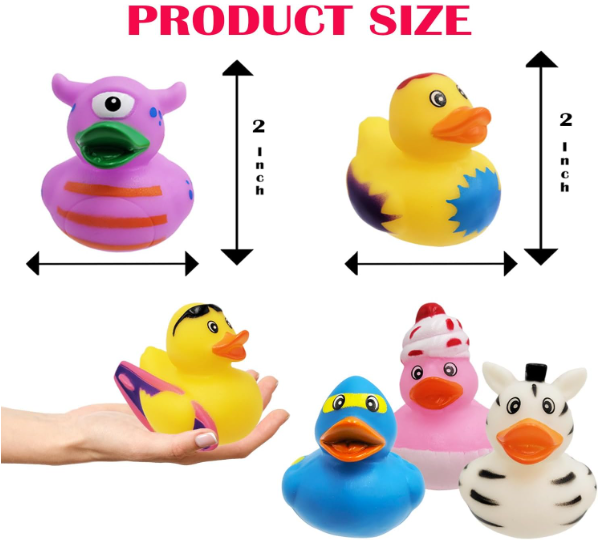 Rubber Ducks in Bulk,Assortment Duckies for Jeep Ducking Floater Duck ...