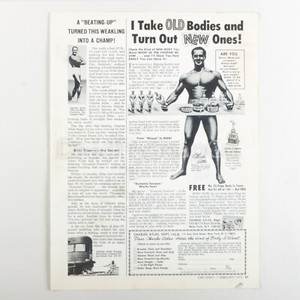 1973 Charles Atlas Vintage Print Ad Art Original | eBay