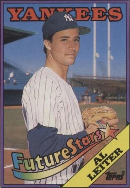 1988 Topps - Future Stars Steve George Pictured #18 Steve George, Al ...