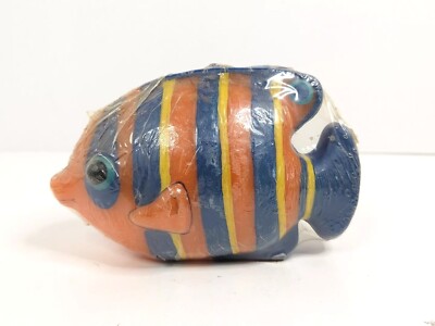 Wax Candle Tropical Clown Fish Shaped 3D Unburned Scented Candle 7" x 3 ...