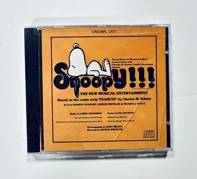 Snoopy [Original Cast] by Original Cast (CD, Jul-1991, DRG (USA ...