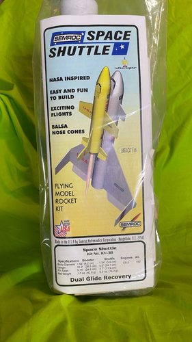 RARE SEMROC - SPACE SHUTTLE KV-38 - LONG OOP - RARE KNIGHTDALE NC ISSUE ...