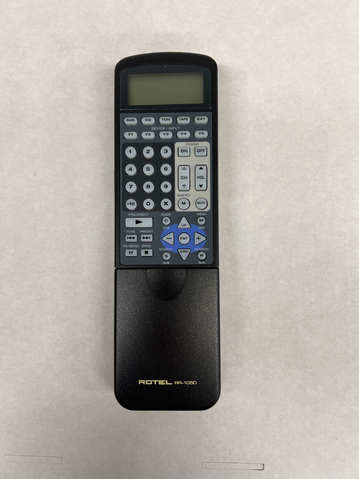 Original Rotel RR-1050 Programmable Remote Control (RSP-1066 RSP-1068 ...