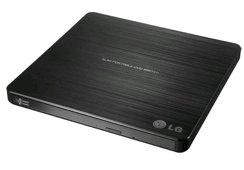 LG GP60NB50 USB 3.0 Compatible, Ultra Slim Portable DVD+/-RW External ...