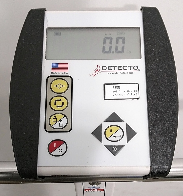 DETECTO CARDINAL 750 DIGITAL SCALE WEIGHT BMI INDICATOR DISPLAY MONITOR ...