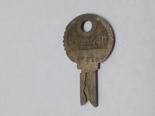 Mills Novelty Co. Chicago Slot Machine Key No. L 216 L216 Antique | eBay