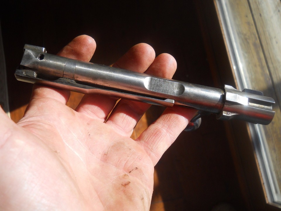 chilean model 1895 mauser rifle carbine complete bolt w safety ...