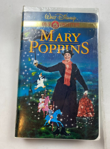 Mary Poppins (VHS, 2000, Gold Collection Edition) 786936126655| eBay