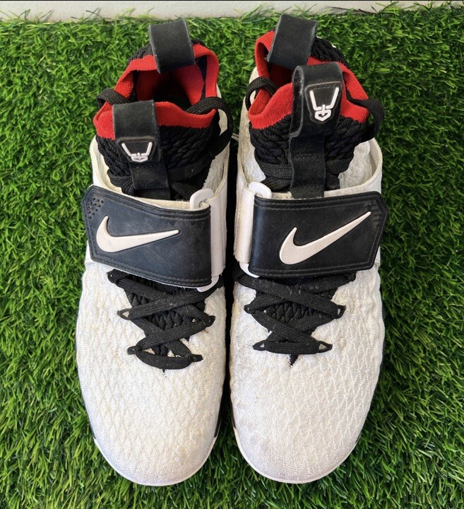 Nike LeBron 15 XV Diamond Turf Prime Sanders White Si… - Gem