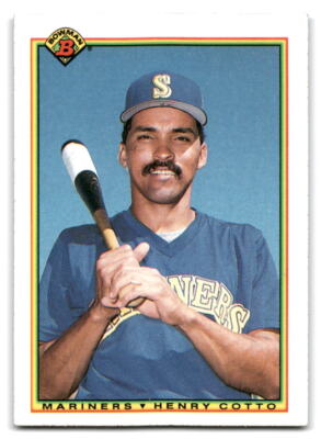Henry Cotto 1990 Bowman Baseball #476 Seattle Mariners | eBay