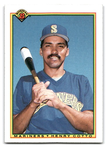 Henry Cotto 1990 Bowman Baseball #476 Seattle Mariners | eBay