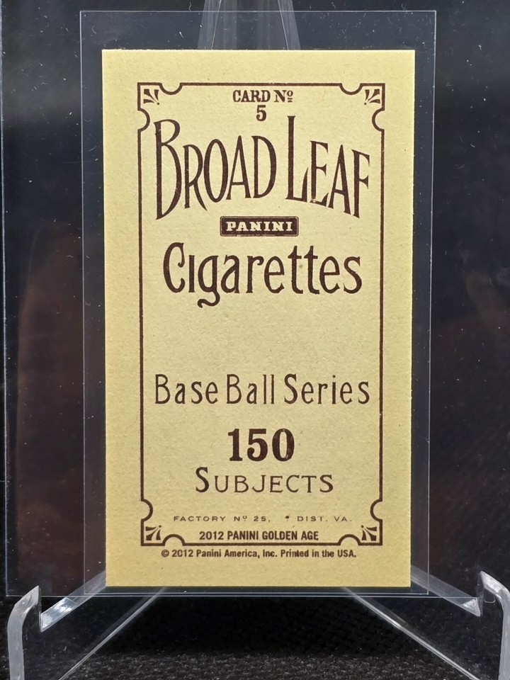 2012 PANINI GOLDEN AGE Broad Leaf Brown Mini BROADLEAF Pick Any ...