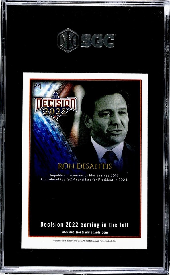2021 Decision 2020 Rainbow Edition P4 Ron DeSantis '22 Preview SGC 10 ...