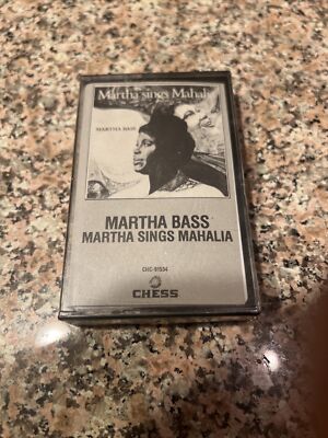 Martha Bass ‎– Martha Sings Mahalia Jackson Cassette Tape SEALED NOS | eBay