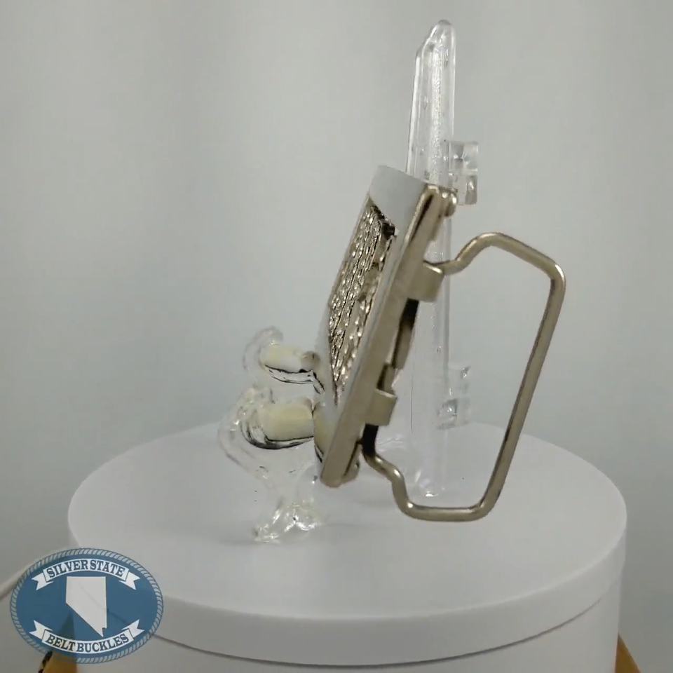 Belt Buckle Ciara Name Womens Rhinestones Shiny Sparkling Silver Color ...