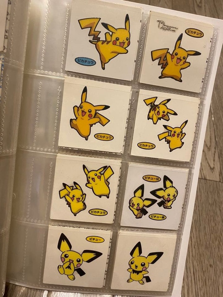 Pokemon Deco chara Sticker Seal Lot Daiichi Pan Pokemon Bread 139PCS ...