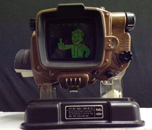 FALLOUT 4 PIP-BOY MODEL 3000 MK IV COLLECTOR'S EDITION WITH STAND ...