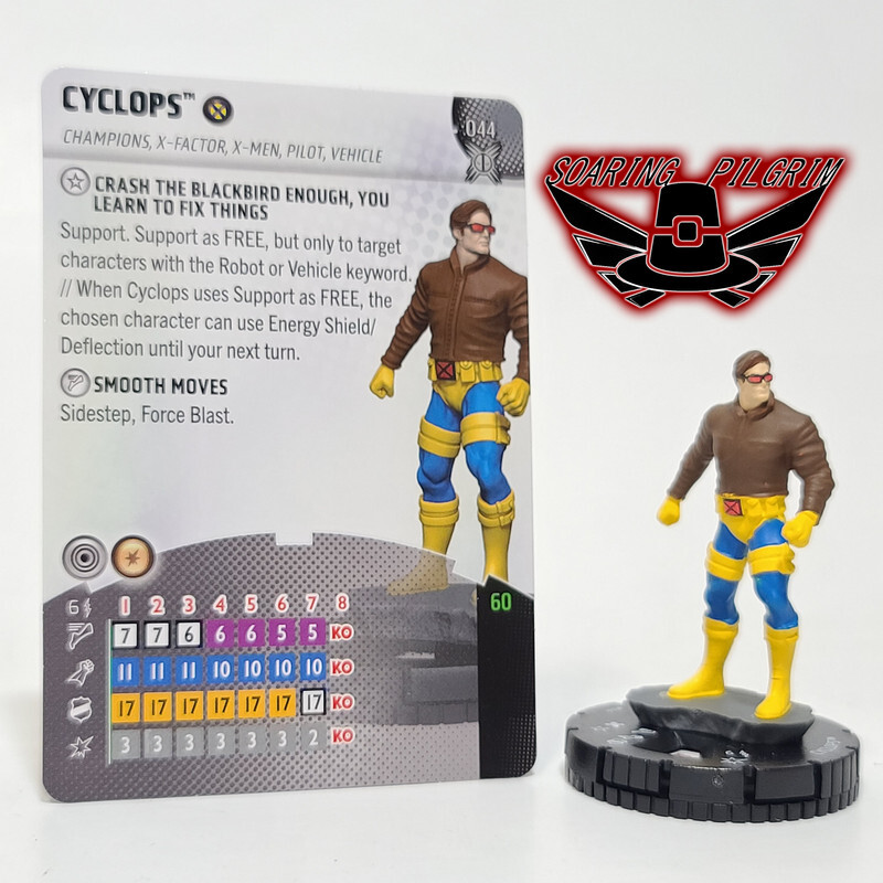 Marvel Heroclix CYCLOPS - 044 - RARE Deadpool Weapon X Set | eBay