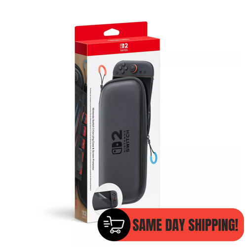 Nintendo Switch 2 Carrying Case & Screen Protector | Pre Order Fast ...