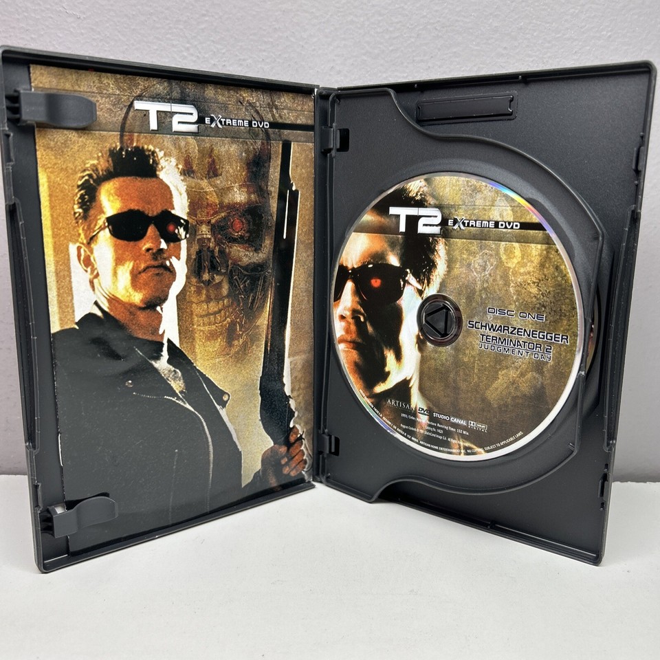 Terminator 2 Judgement Day Extreme DVD 2 Disc Special Edition BUY 2 GET ...