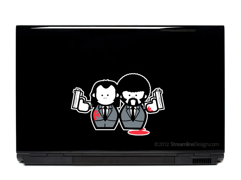 Pulp Fiction sticker decal laptop automotive netbook window stickers | eBay