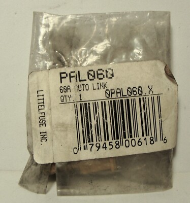 Littel Fuse 60A 32 Volt Female Fuse Link PAL060.X PAL060 | eBay