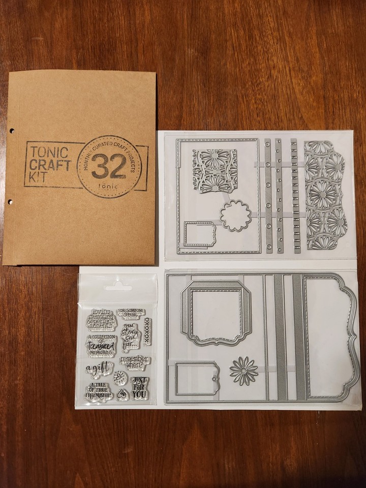 Tonic Studios Craft Kits Stamps & Dies Lot | eBay