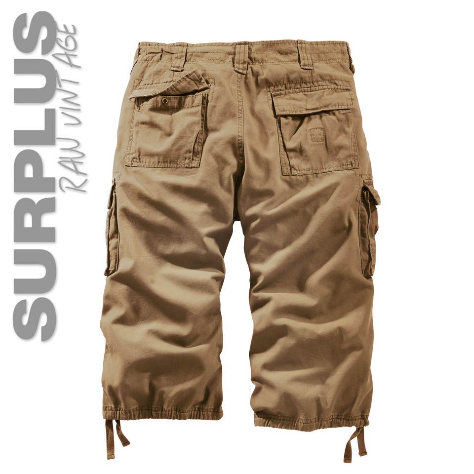 SURPLUS Raw Vintage TROOPER LEGEND 3/4 Short Rider Urban Shorts Bermuda ...