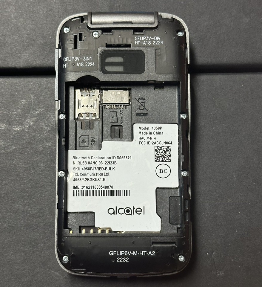 Lot of 6! Lively Jitterbug Flip 2 4058P Red Greatcall Flip Phone | eBay