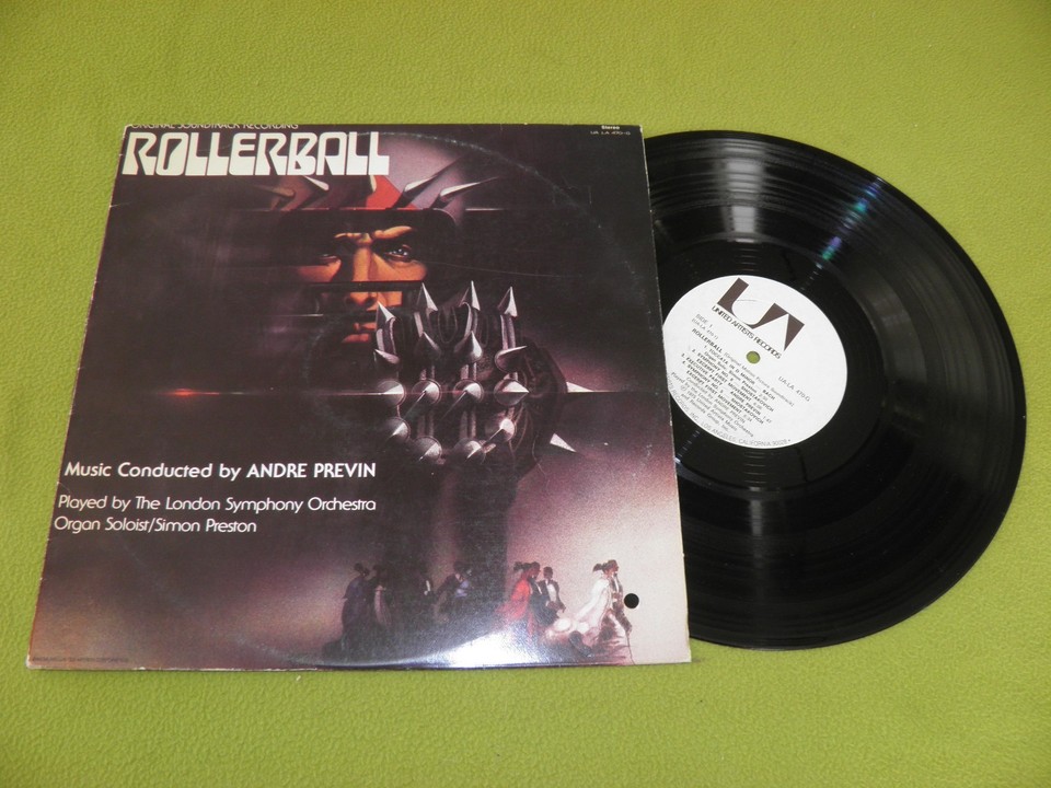 Rollerball Soundtrack 1975 Israel DIFFERENT Great Sample Synth Funk ...