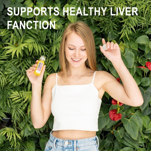 +GNGR Liver Cleanse Shot, Cold-Pressed Ginger Shot with Milk Thistle ...