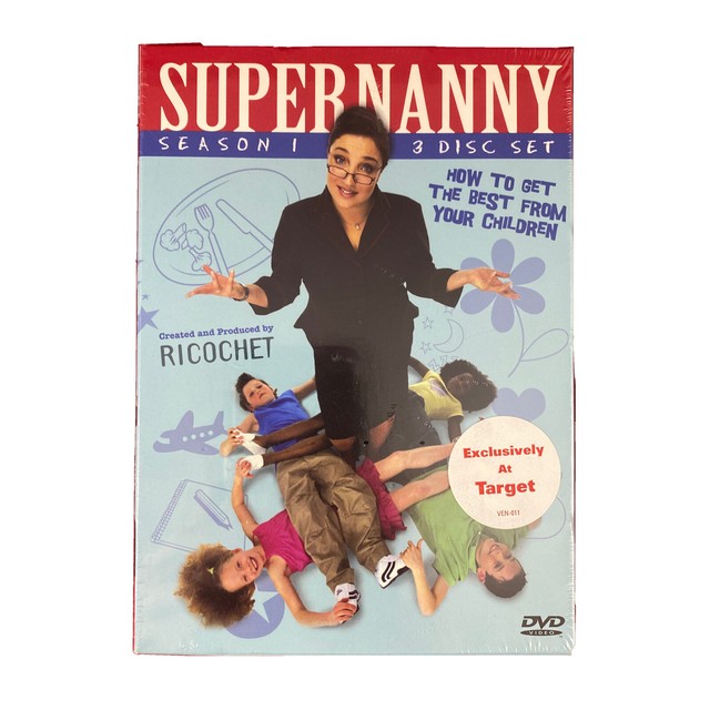 Supernanny The Complete First Season 1 3-disc DVD Set Super Nanny Jo ...