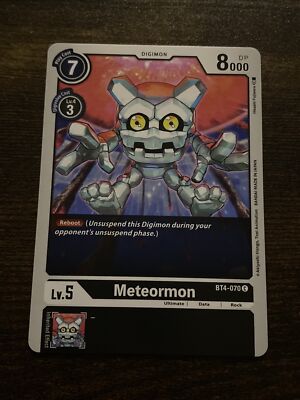 Digimon Meteormon Great Legend BT4-070 C L5106* | eBay